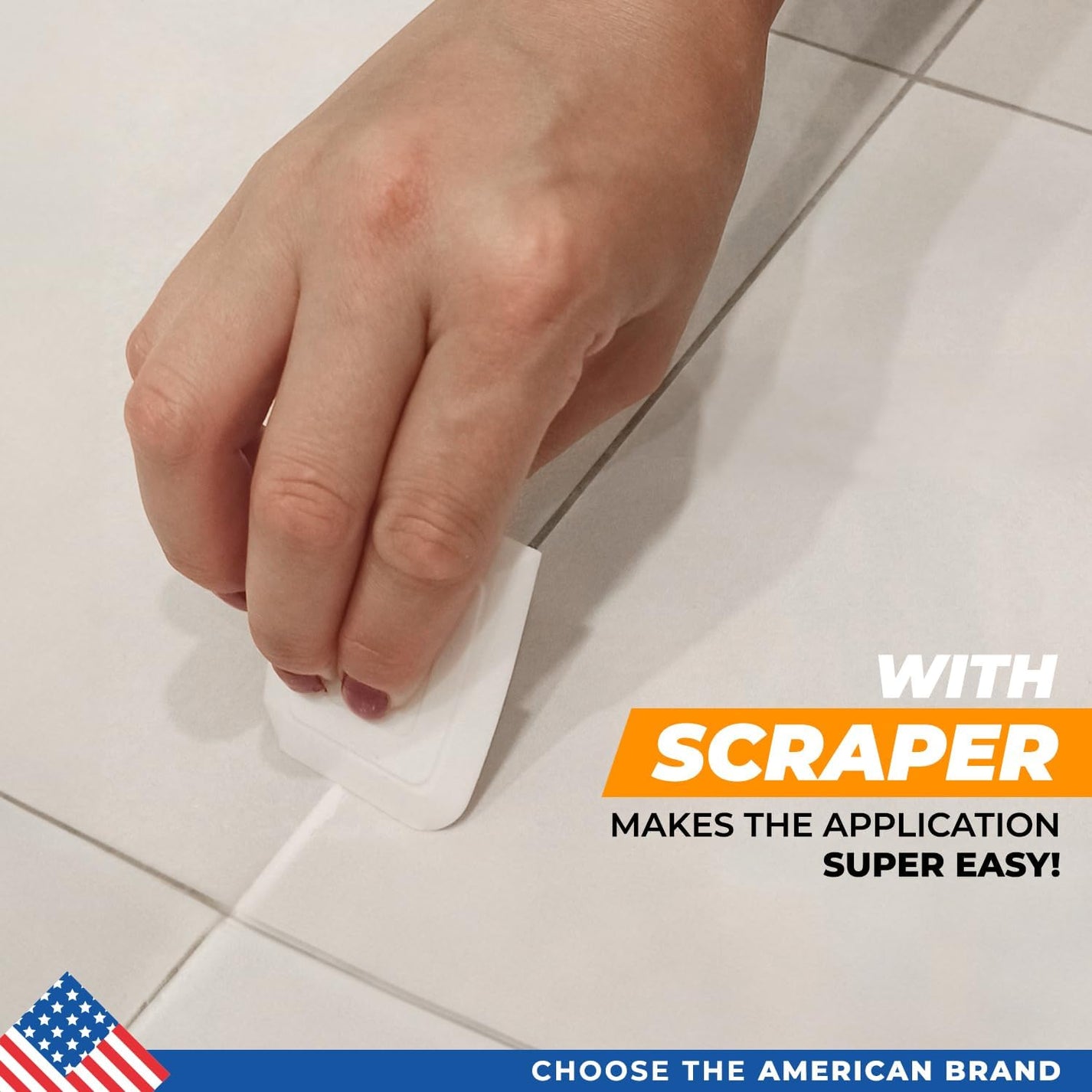 Tile Grout Repair Set - 8.8 oz Grout Renewal Kit - Fast Drying & Odorl ...